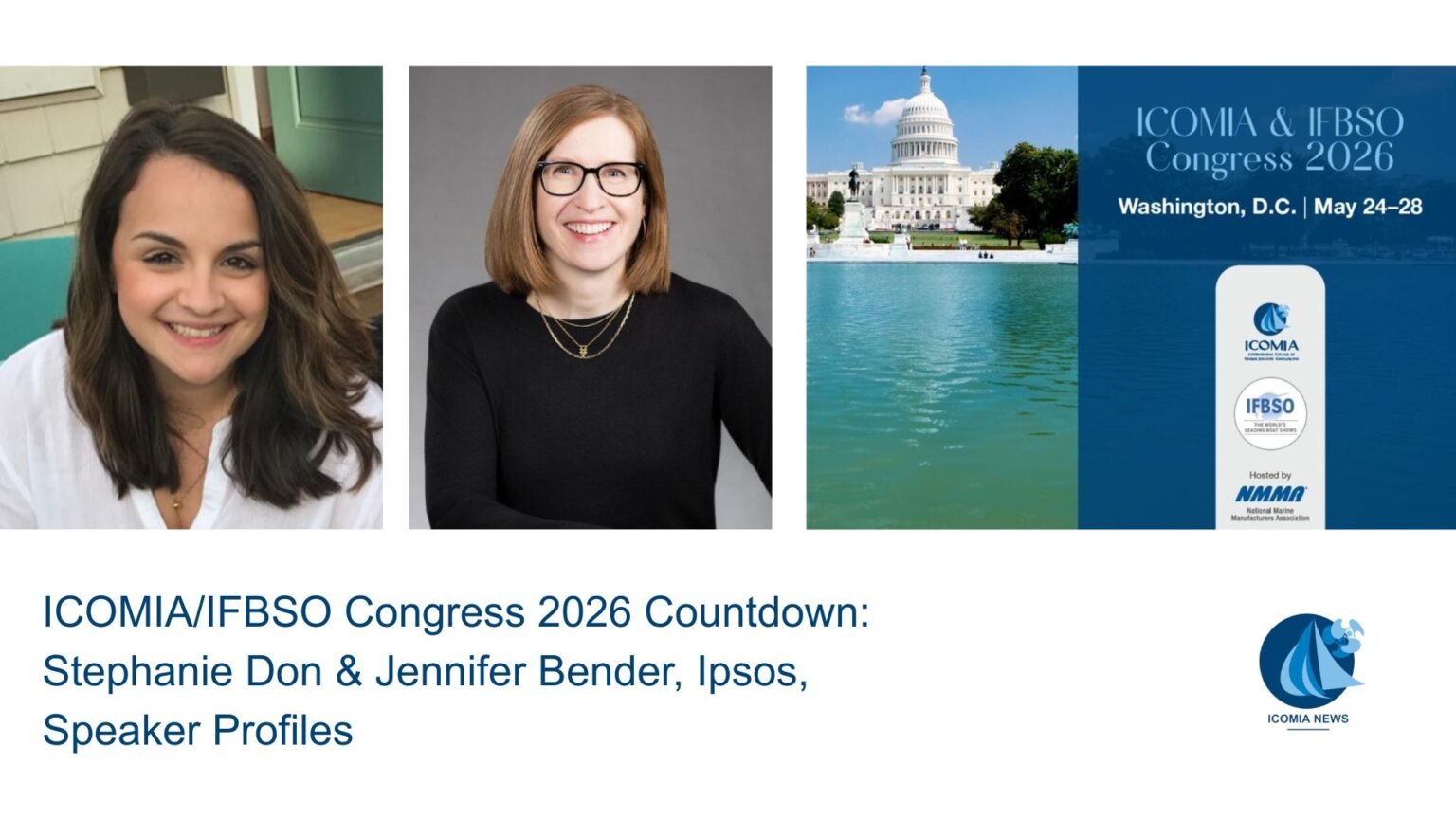 ICOMIA/IFBSO Congress 2026 Countdown: Stephanie Don & Jennifer Bender ...